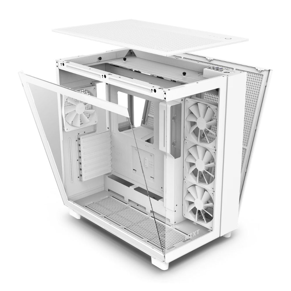NZXT H9 FLOW WHITE - PcShop.in