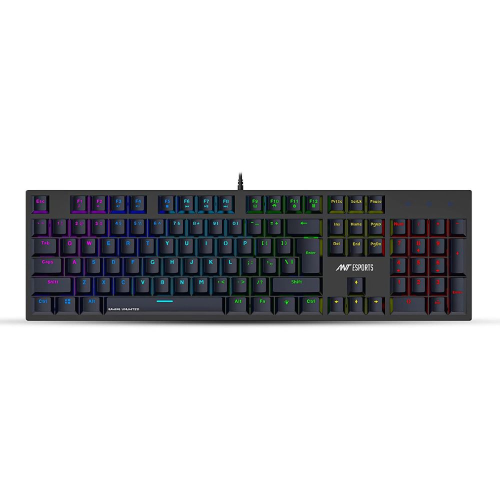 ANT ESPORTS MK3400 PRO V3 BLUE SWITCHES - PcShop.in