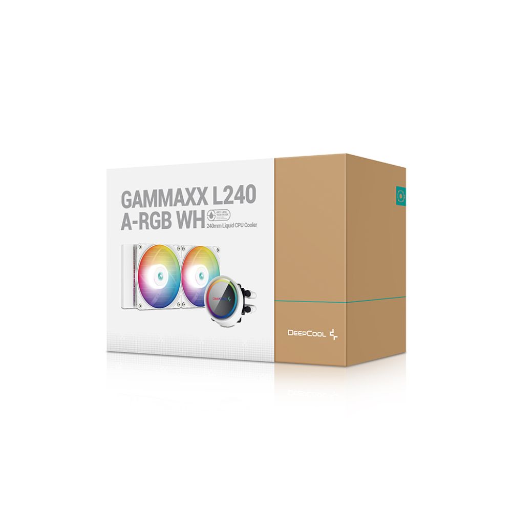 DEEPCOOL GAMMAXX L240 ARGB WHITE - PcShop.in