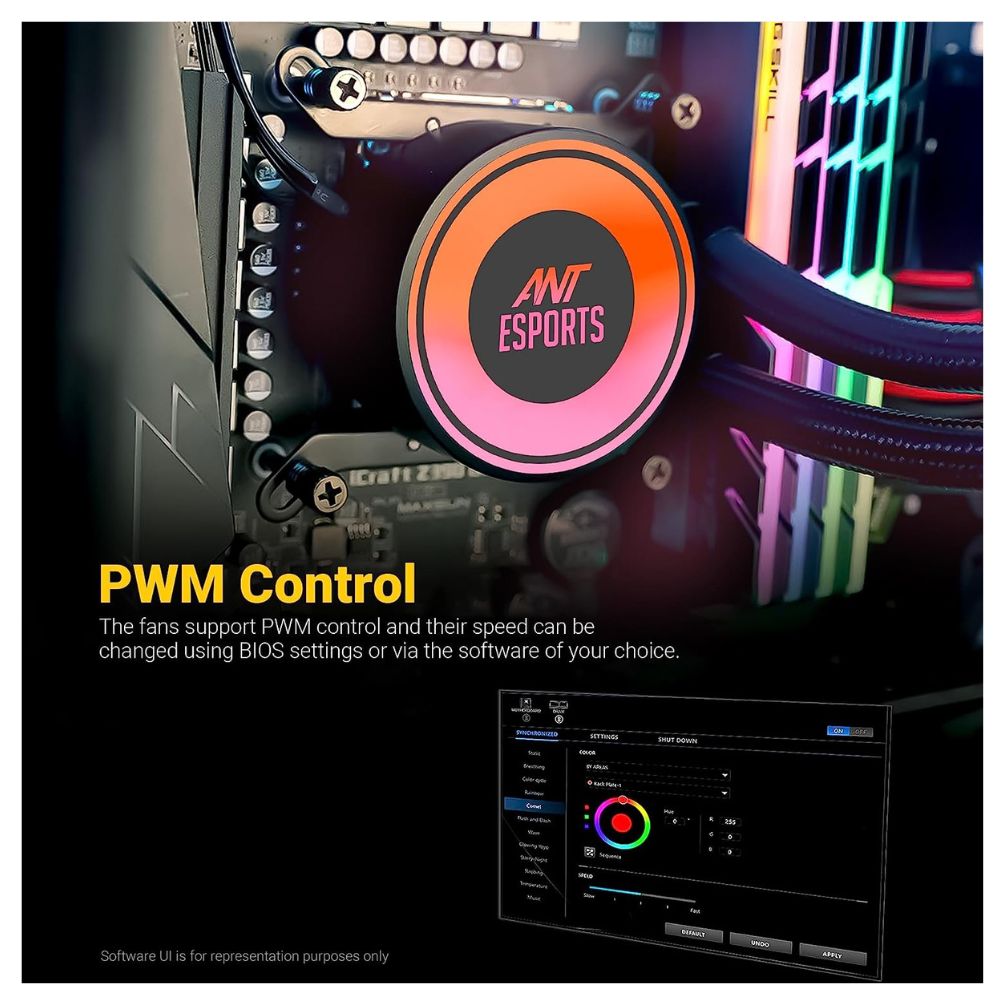 ANT ESPORTS ICE-360 ARGB - PcShop.in