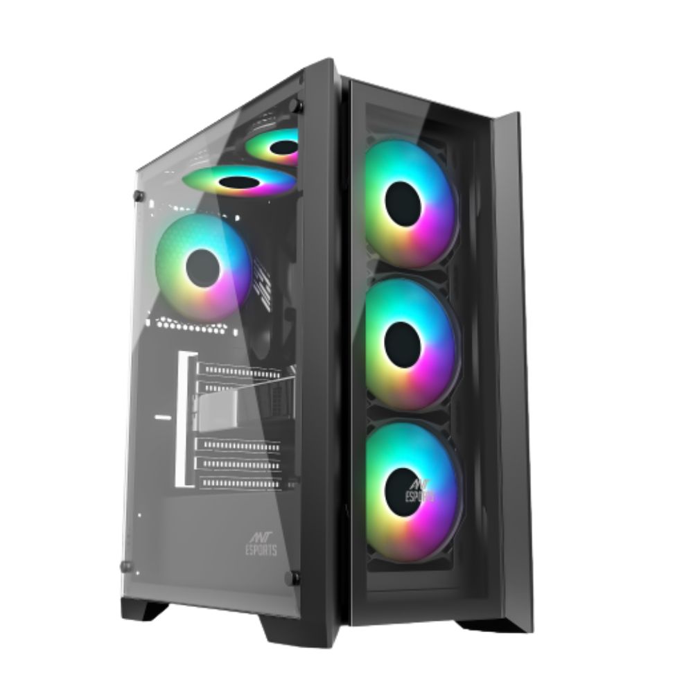 ANT ESPORTS ICE-170TG BLACK - PcShop.in